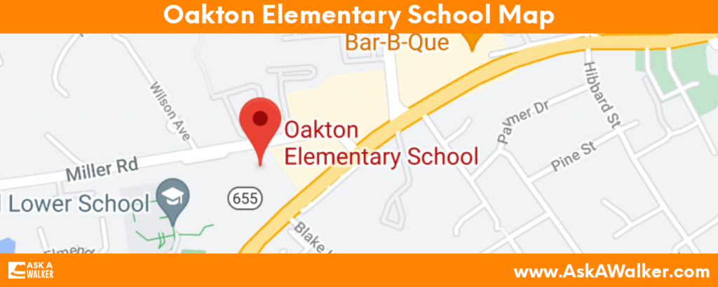Oakton Elementary School Map - Ask A Walker