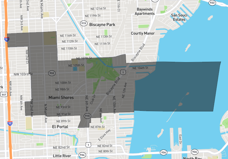 Miami Shores - State One Florida