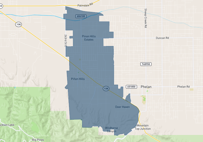 Pinon Hills - The Derek De Ville